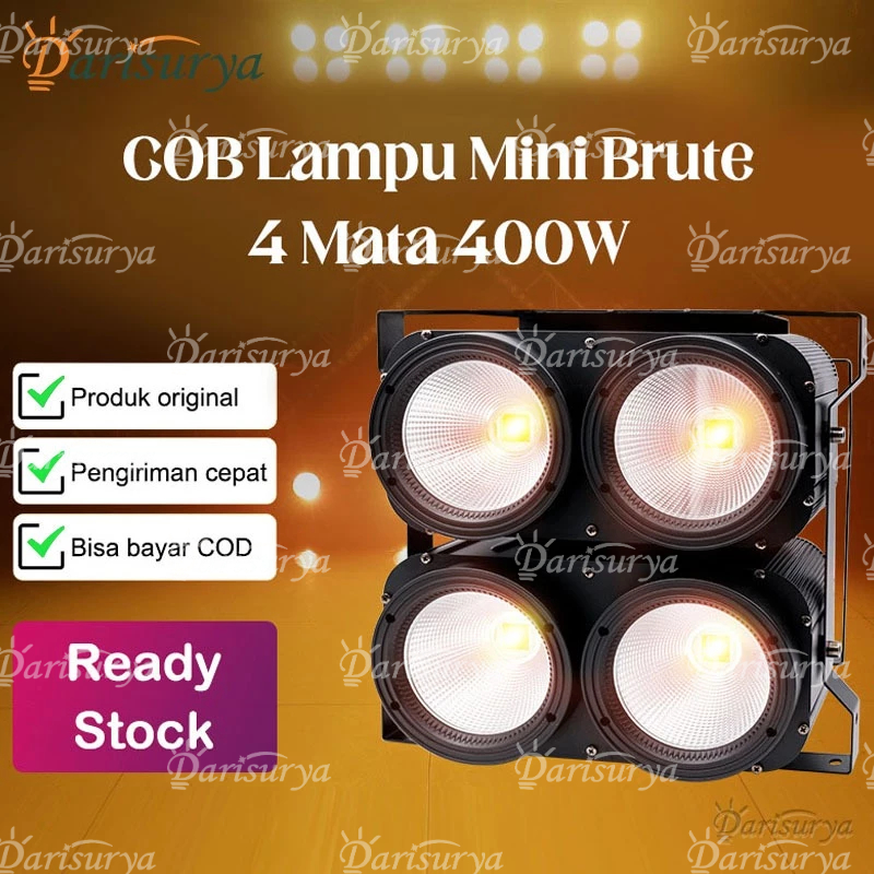 Jual Lampu Mini Brute 4 Mata 400W Yang Warm White and White Lampu ...