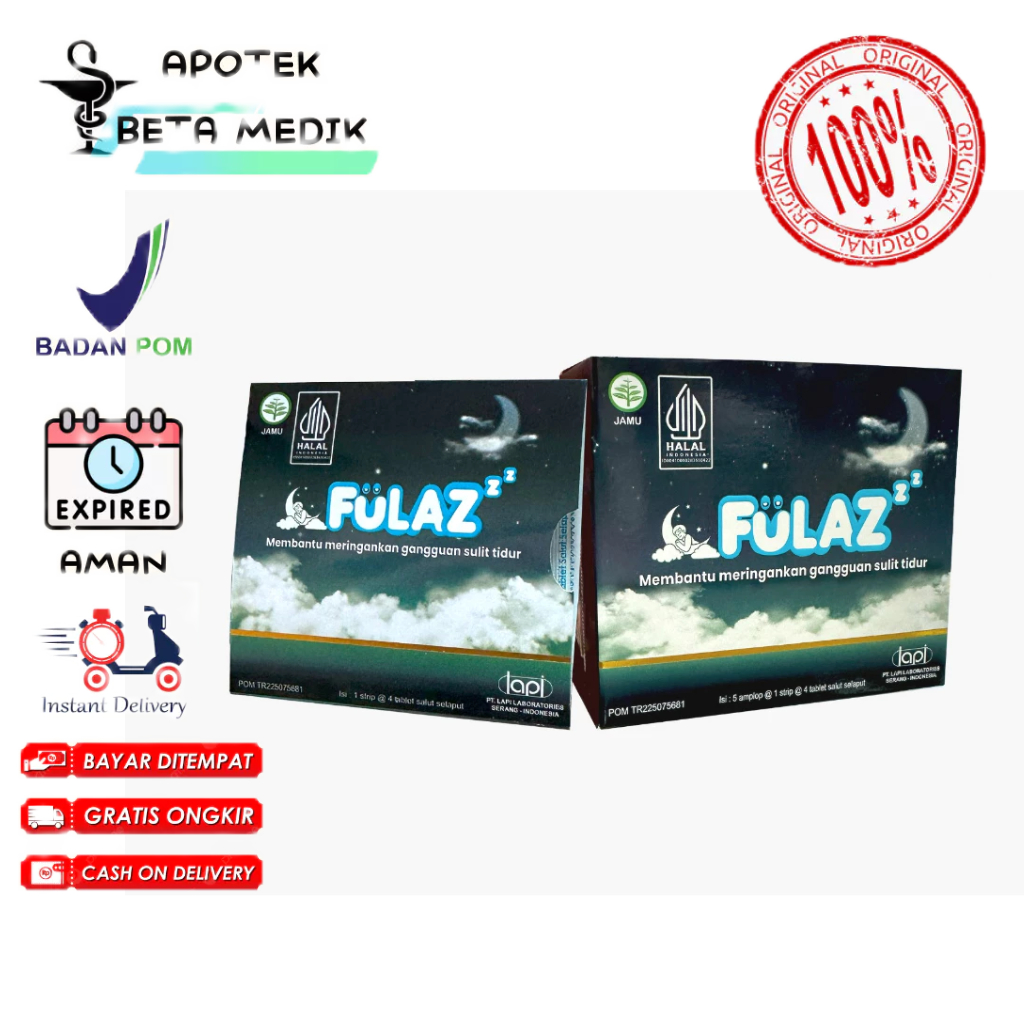 Jual FULAZ Herbal yg efektif MENGATASI SUSAH TIDUR (tidur jadi LELAP ...