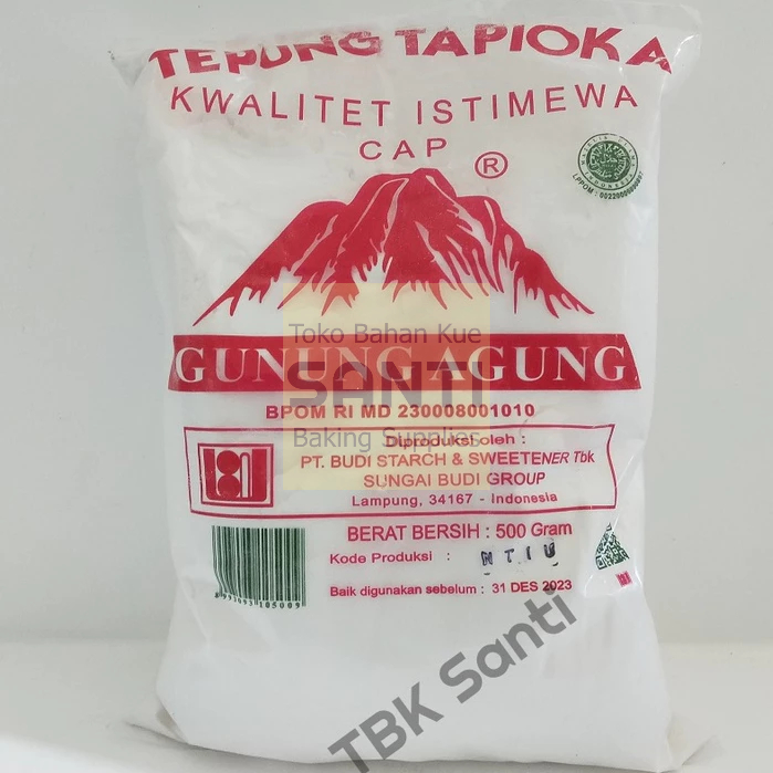 Jual Gunung Agung | Tepung Sagu Tapioka | Kemasan 500 Gram | Shopee ...