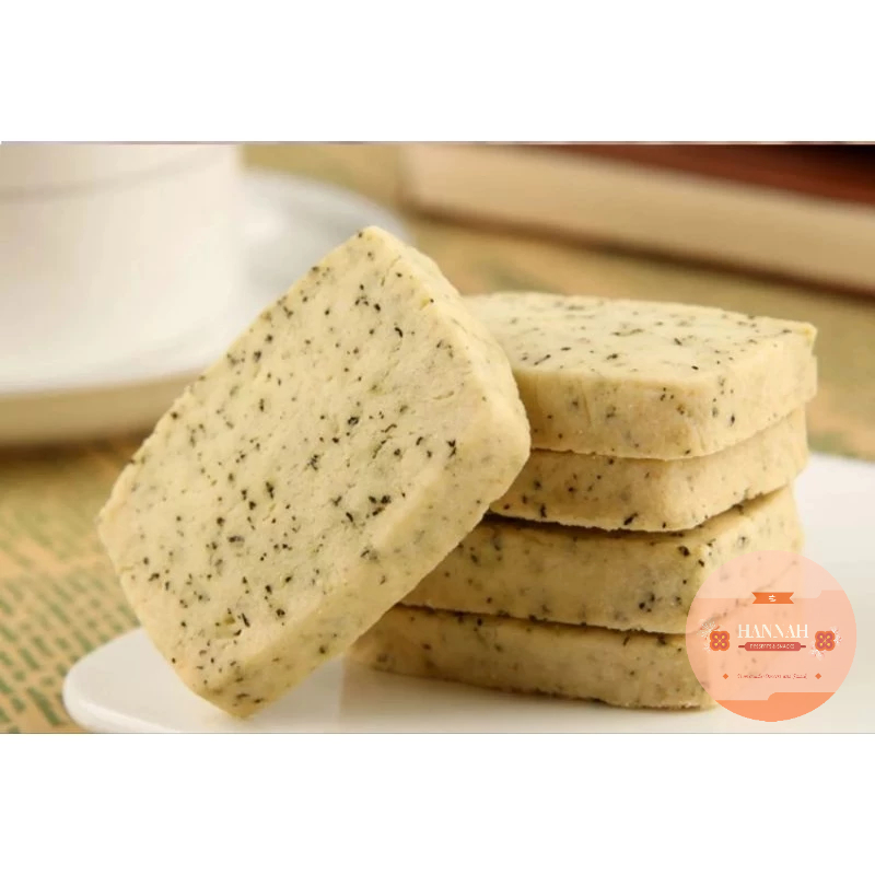 Jual Crispy Butter Cookies Earl Grey - Cemilan Sehat Snack Kue Biskuit ...