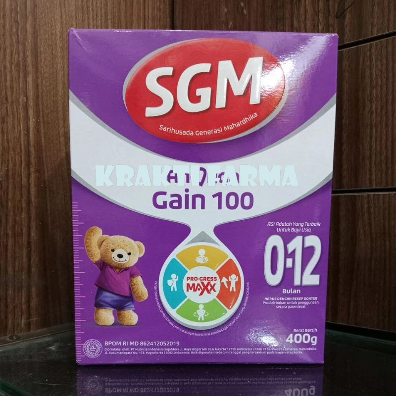 Jual SGM Ananda Gain 100 (Usia 0-12 bulan) - 400g | Shopee Indonesia