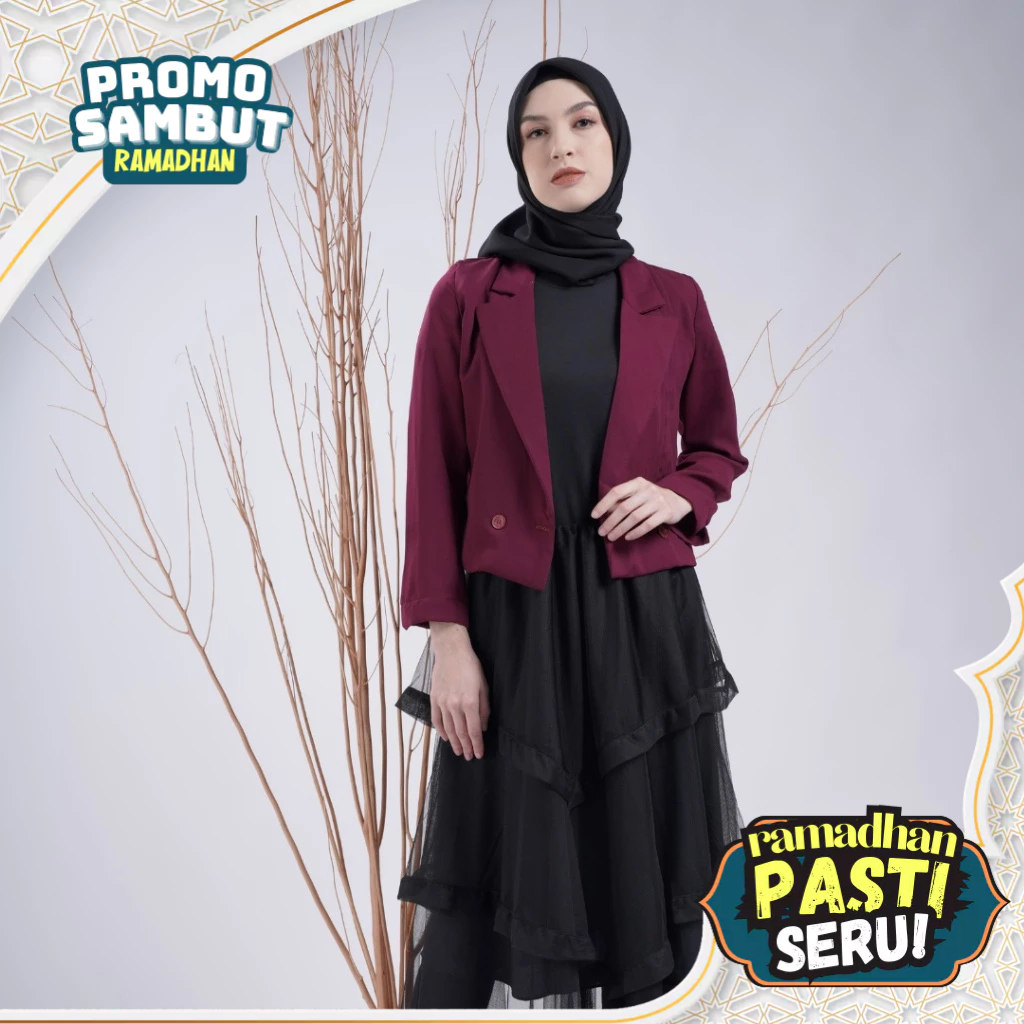 Jual Rok Tile Panjang Layer Polos |Tile Premium | Rok Tutu |Seasons In ...