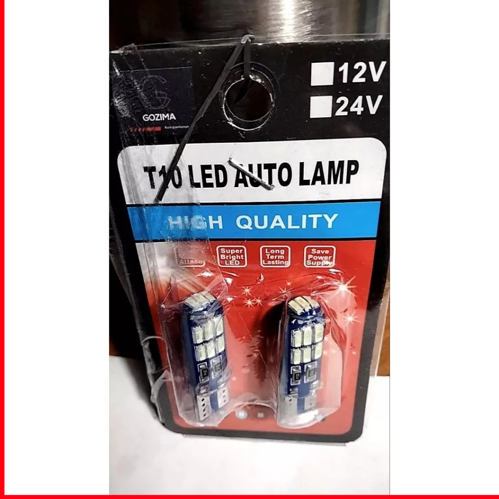 Jual Lampu sein Gozima Luminos T10 15 titik LED sen jelly T10 Motor ...