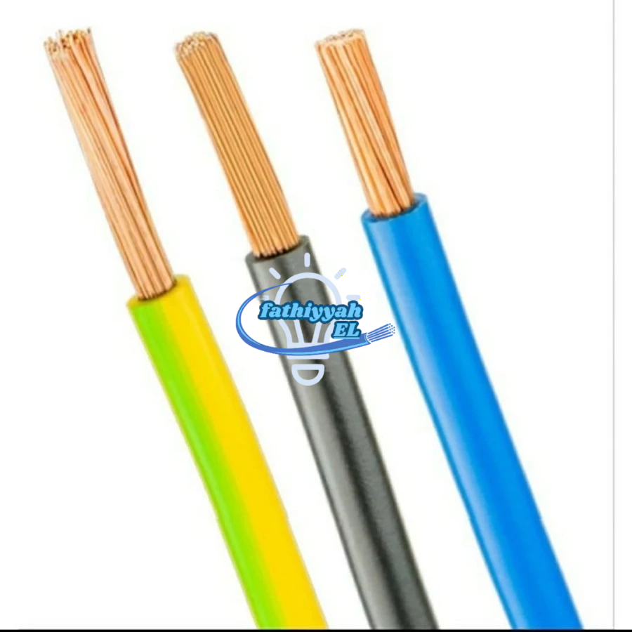 Jual kitani kabel NYAF 0,5mm merah hitam harga eceran per meter ...