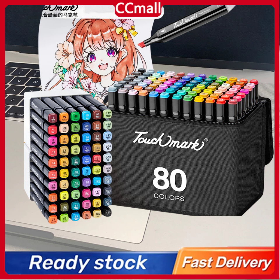 Jual 60/80 Warna KIDS LAND Sapidol Warna Spidol Sketsa Spidol Gambar 3D ...