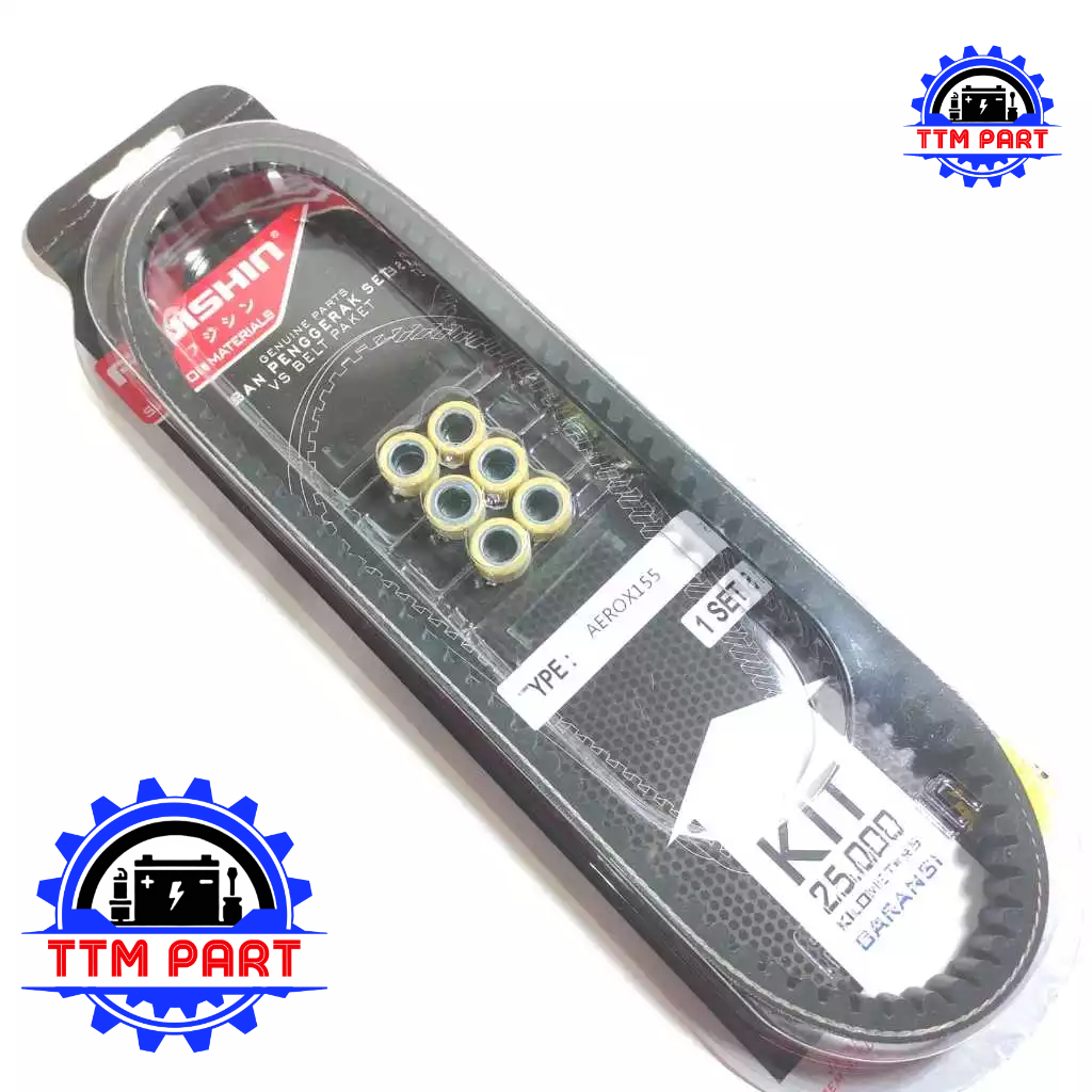 Jual Vanbelt Plus Roller Yamaha AEROX 155 / LEXI Van Bel Fan Bel Fanbel ...