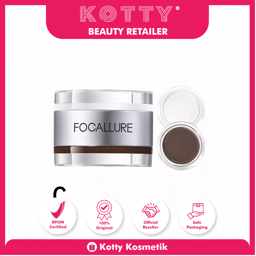 Jual FOCALLURE - BROWS GEL CREAM ( FA-23 ) - 2-in-1 Eyebrow Cream ...