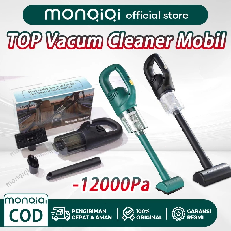 Jual Monqiqi Top Vacum Cleaner Mobil Penyedot Debu Mini Portable