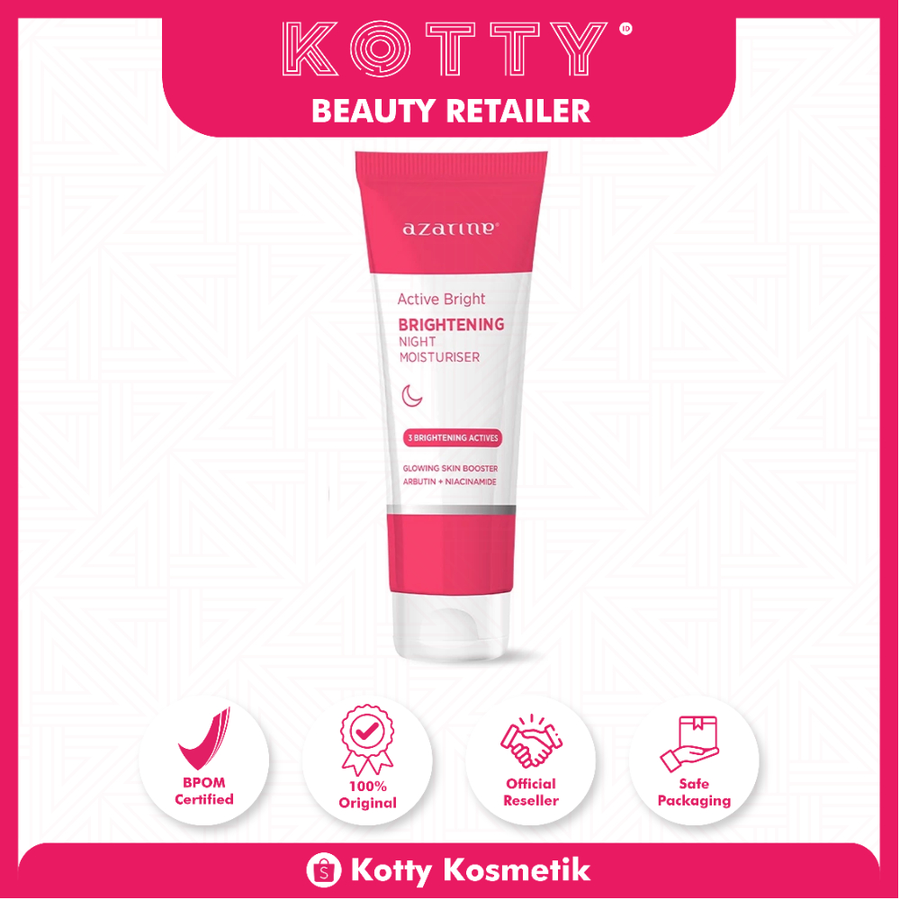 Jual Kotty Kosmetik - AZARINE - Active Bright Brightening Night ...