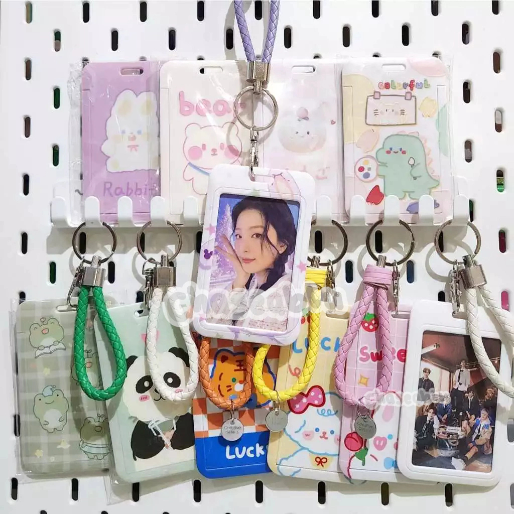 Jual Kpop Photocard PC Case Card Holder Cahol Bear Rabbit Duck ...