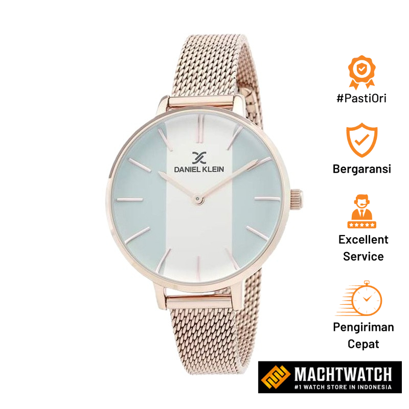 Jual Jam Tangan Wanita Daniel Klein Premium DK12315-2 Beige Dial Rose ...