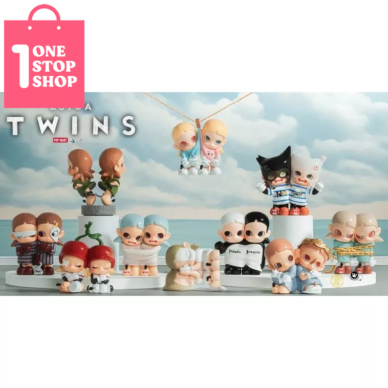 Jual Popmart Zsiga Twin Series Blind Box Figure Toys Collection ...
