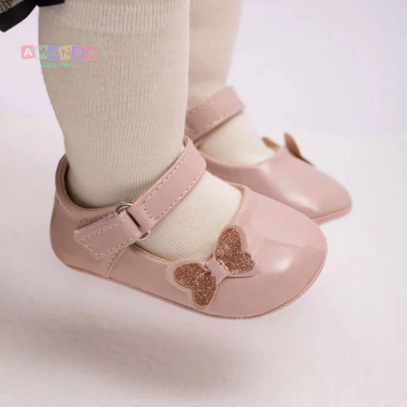 Jual Sepatu Bayi Anak Perempuan Prewalker 0 12 Bulan Baby Shoes Balita ...