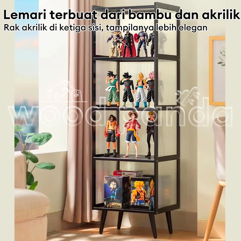 Jual Lemari Pajang Rak display Showcase Holder Collectible Kotak ...