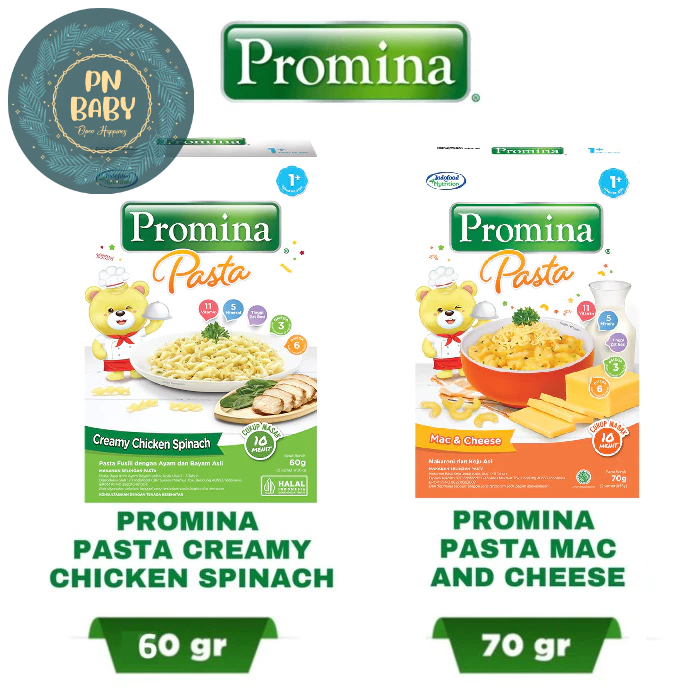 Jual Promina Pasta Mac & Cheese | Creamy Chicken Spinach 70g - Pasta ...