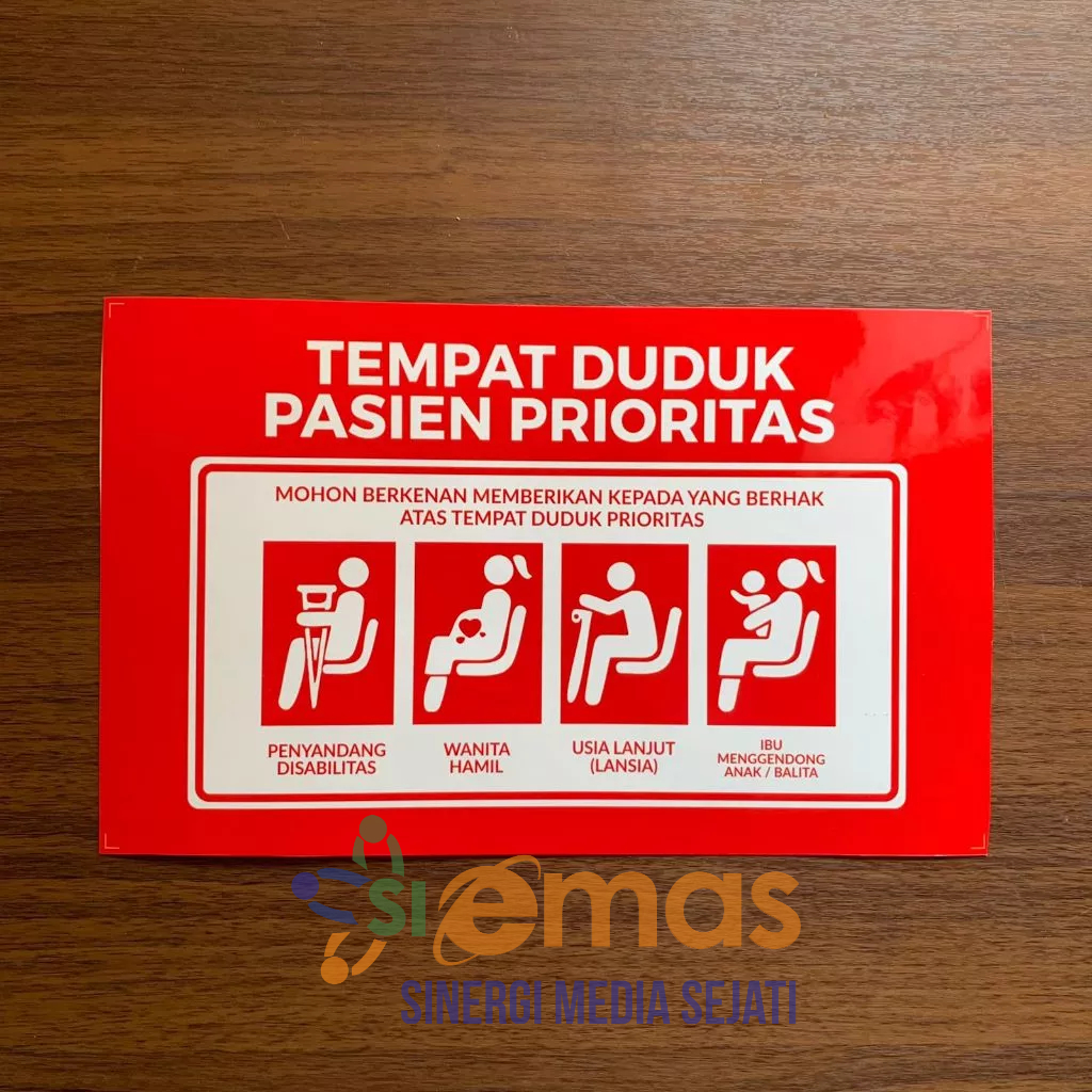 Jual Stiker Tempat Duduk Prioritas Merah | Stiker Kursi Prioritas Mini ...