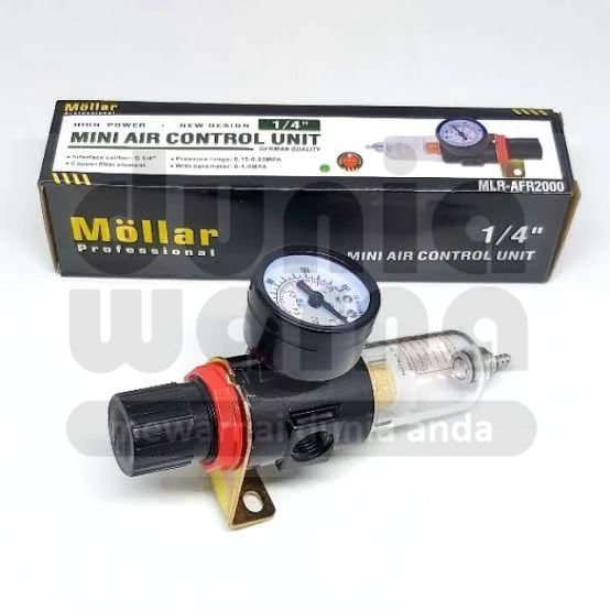 Jual MOLLAR AFR2000/AFR 2000 Mini Air Filter Udara Kompresor 1/4 ...