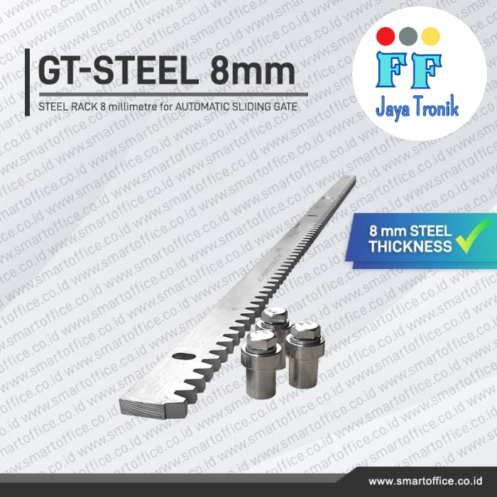 Jual Rel Besi Mesin Pagar Otomatis 1 Meter Tebal 8Mm Automatic Sliding ...