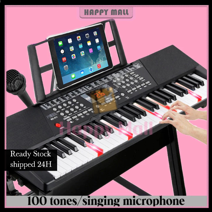 Jual 【LOWEST-PRICE】COD Tma / Mainan Anak Piano Elektronik 61 Keys ...