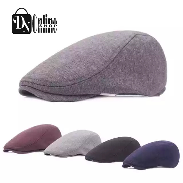 Jual Promo Termurah Topi Kodok / Flat Cap Hat / Topi Pelukis / Topi ...