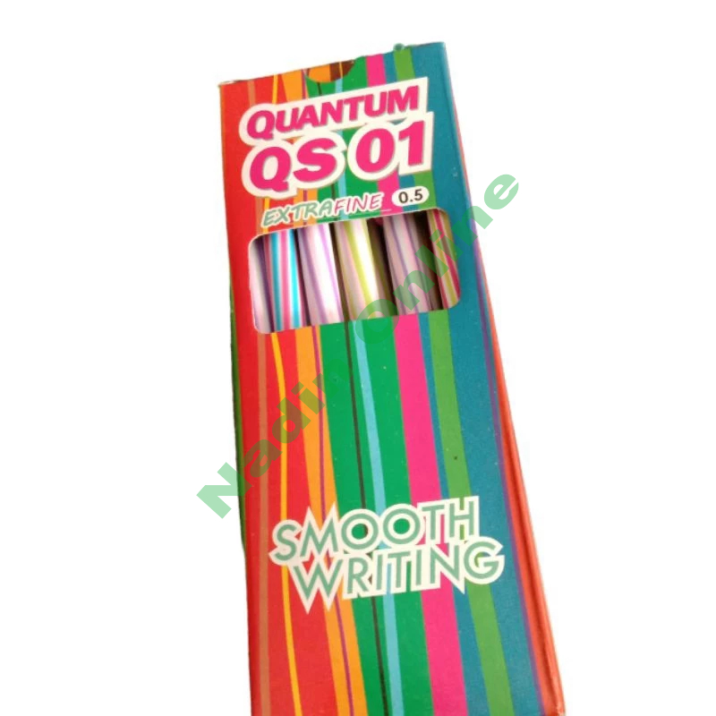 Jual Pulpen Quantum Qs 01 12Pcs Bolpen Ulir | Shopee Indonesia