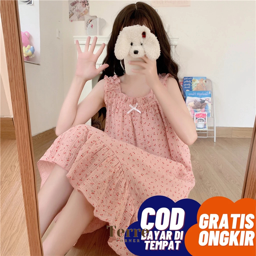 Jual DASTER AESTHETIC BAJU TIDUR WANITA PIYAMA WANITA BAJU TIDUR WANITA ...