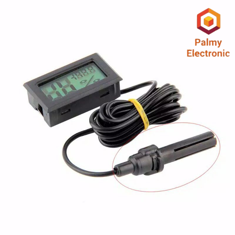 Jual Termometer Hygrometer Mini Digital dengan Layar LCD untuk Indoor ...