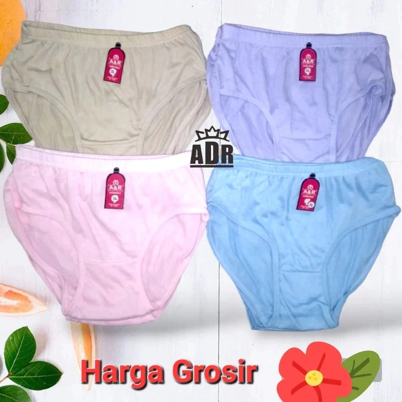 Jual Celana Dalam Wanita.CD wanita Dewasa 12 Pcs ( 1 lusin) | Shopee Indonesia