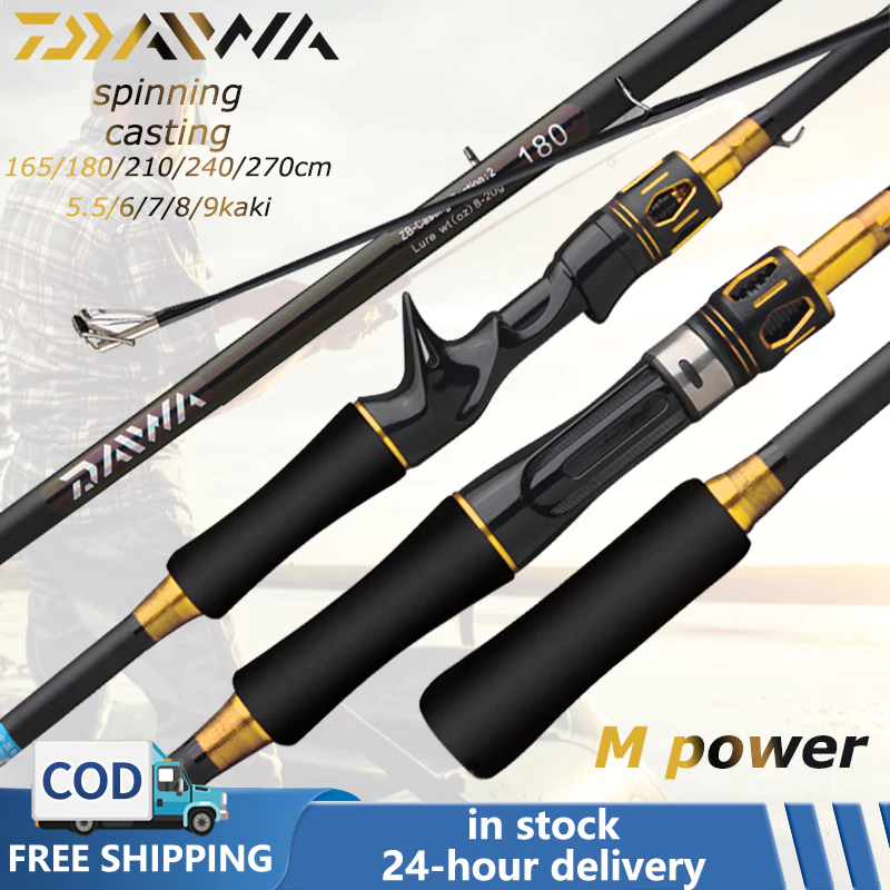 Jual DAIWA Fishing Rod Combo SET Reel Spinning Joran Pancing Casting 1 Set BaitCasting Mancing ...