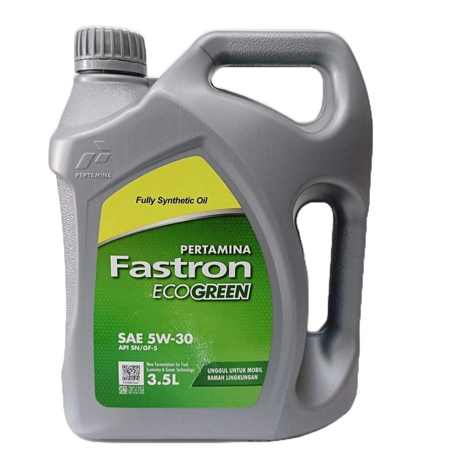 Jual OLI PERTAMINA FASTRON ECO GREEN SAE 5W-30 - 3,5 LITER | OLI LCGC ...