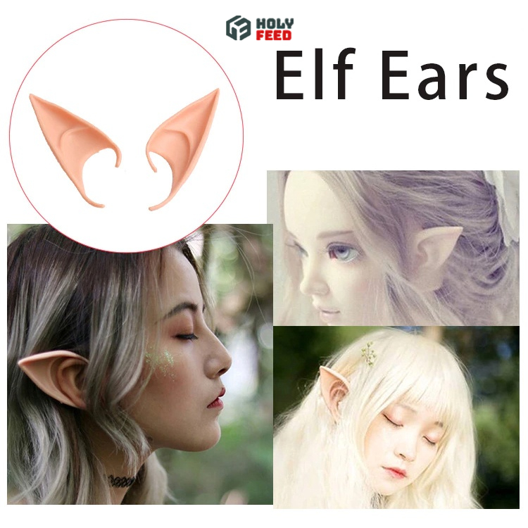 Jual Telinga Mainan Kuping Mainan Halloween Elf Half Ears High Quality ...