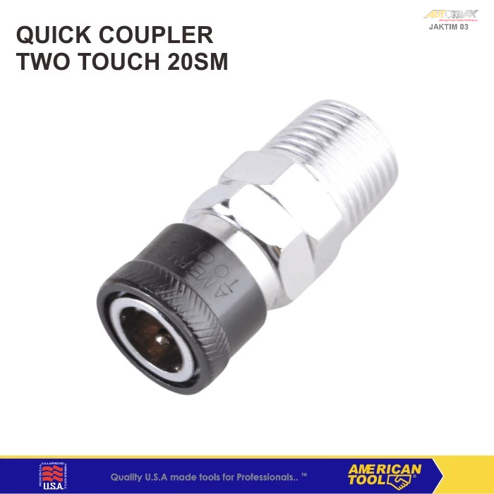 Jual Quick Coupler Two Touch 20SM American Tool 8959366 100% ORIGINAL ...
