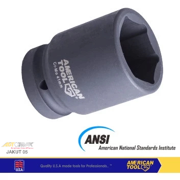Jual Mata Socket 1"DR 46mm Deep Impact Truck Nut American Tool 8958363 TERJAMIN | Shopee Indonesia