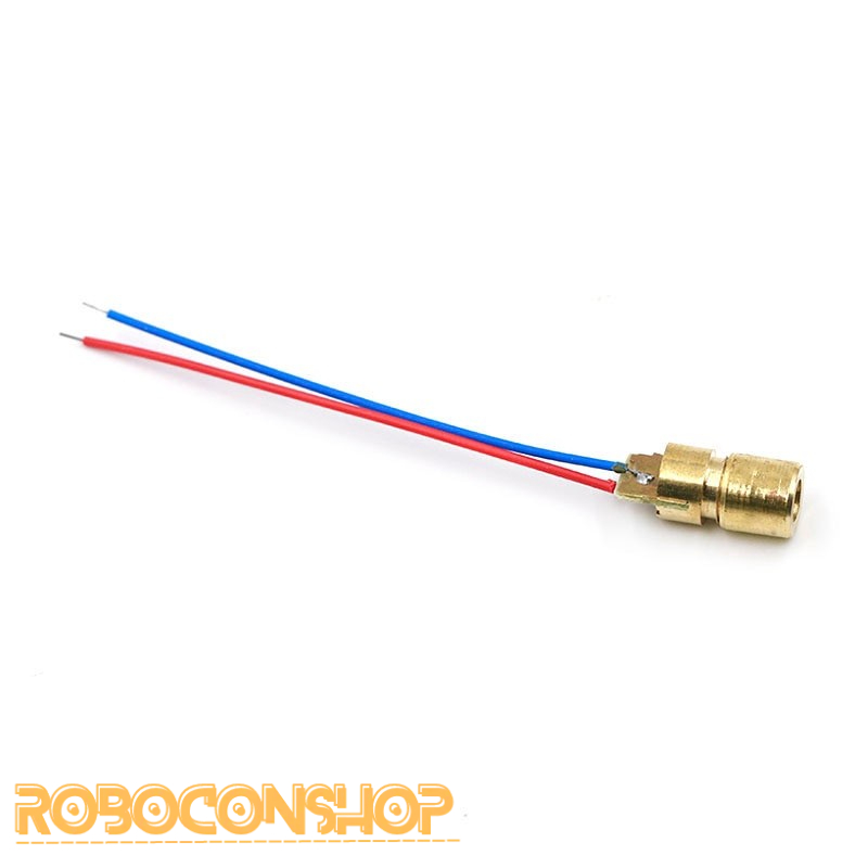 Jual Focus Laser Diode Dioda Copper Head 3V 3.3V 650nm 5mW RED Dot ...