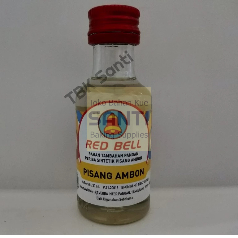 Jual Essence Red Bell Redbell | Perisa Pisang Ambon Minyak Pisang | 30 ...