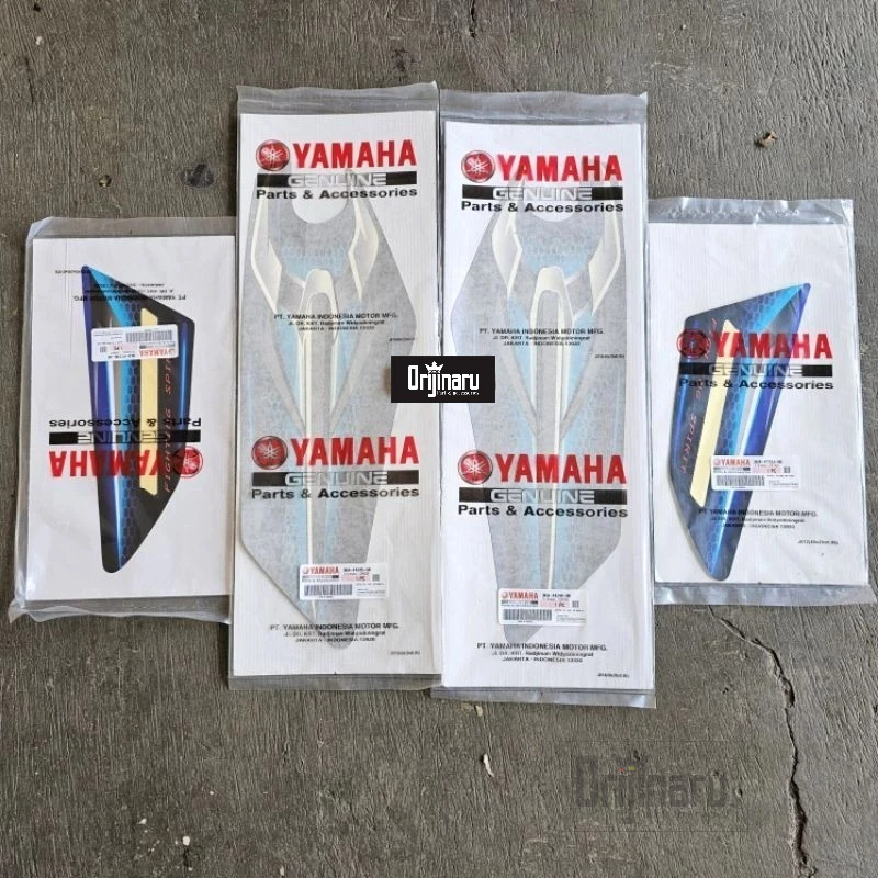 Jual STICKER STRIPING TANGKI BOX AKI SET RX KING RXKING 2007 BIRU ORI ...
