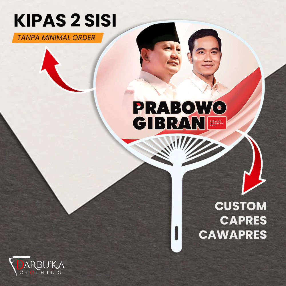 Jual KIPAS CAPRESS CALON PRESIDEN DAN WAKIL PRESIDEN ANIES CAK IMIN PRABOWO GIBRAN GANJAR MAHFUD ...