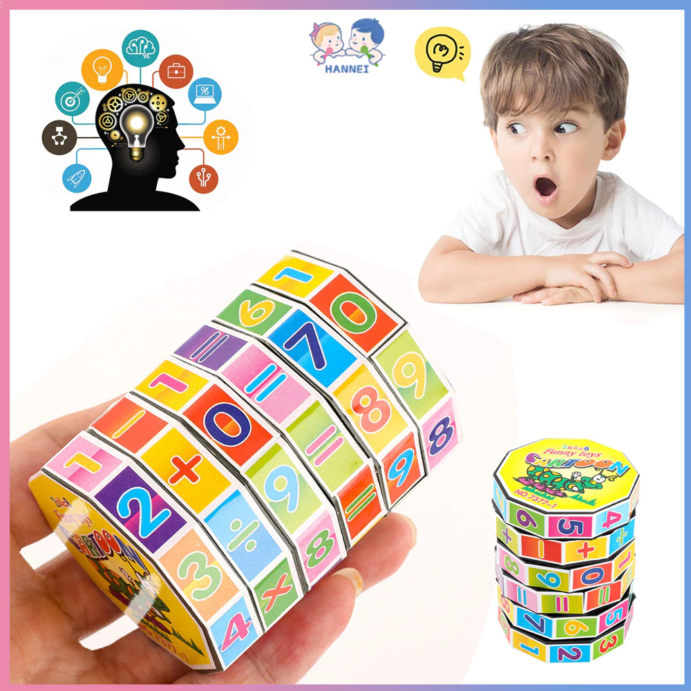 Jual Hannei mainan edukasi anak Rubik/ rubik kubus mainan | Shopee ...