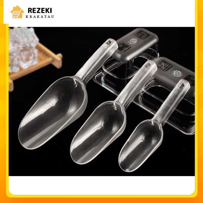 Jual Shovel Ice Scoop/Sekop Beras, Es Batu, Tepung, Kopi Plastik mika ...