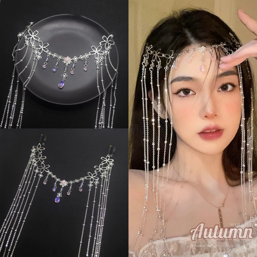 Jual GETNOIVAS Kepala tirai aksesori rambut selebriti internet gaya ...