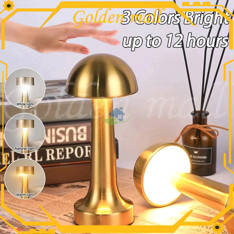 Jual COD NEW Lampu Meja Portable LED / Lampu Sensor Sentuh / Lampu LED ...
