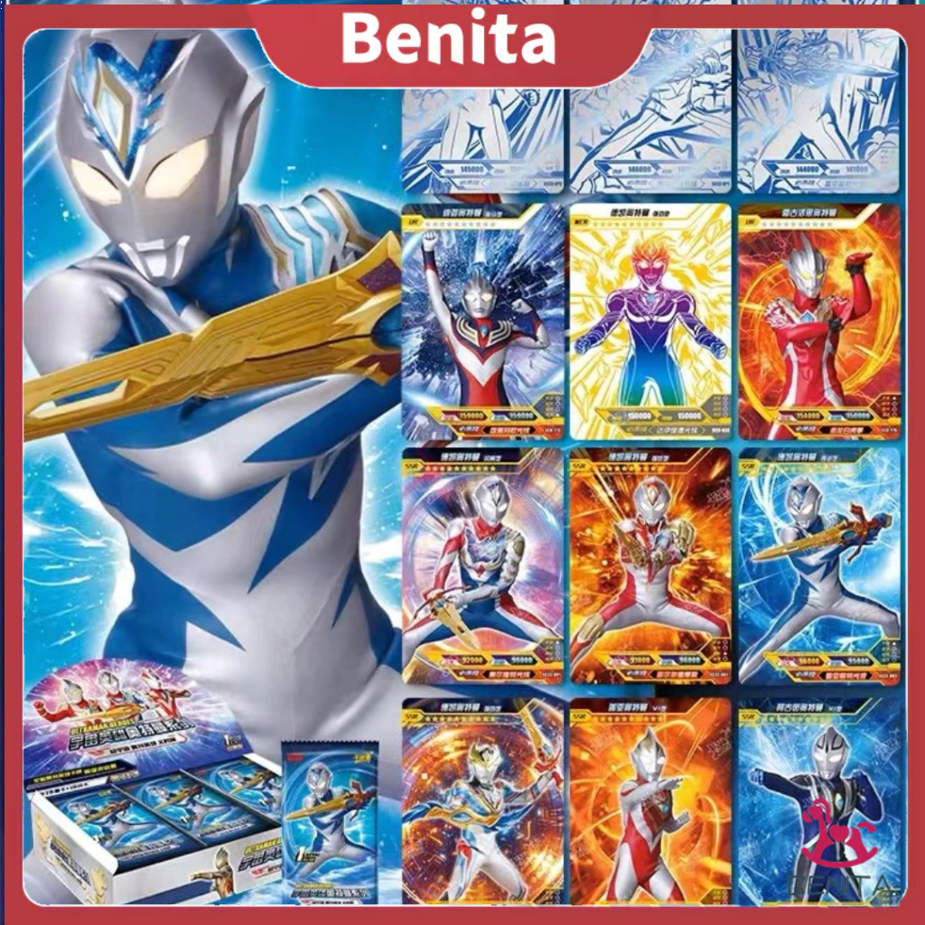 Jual 【COD】288pcs/240pcs Original Kartu Ultraman（8pcs/pack）Genuine ...