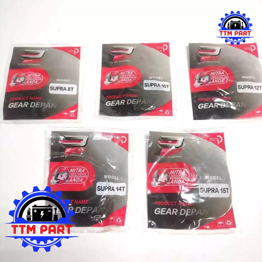 Jual GEAR DEPAN 428 HONDA SUPRA - GRAND - KARISMA - REVO - SUPRA X 125 - PRIMA - BLADE - WIN 8T ...
