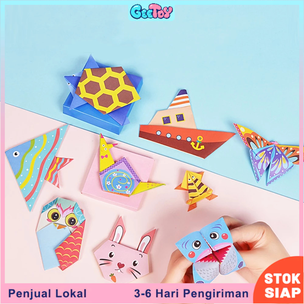 Jual GeeToy Mainan Pendidikan Montessori 54 Buah Seni DIY Mainan ...