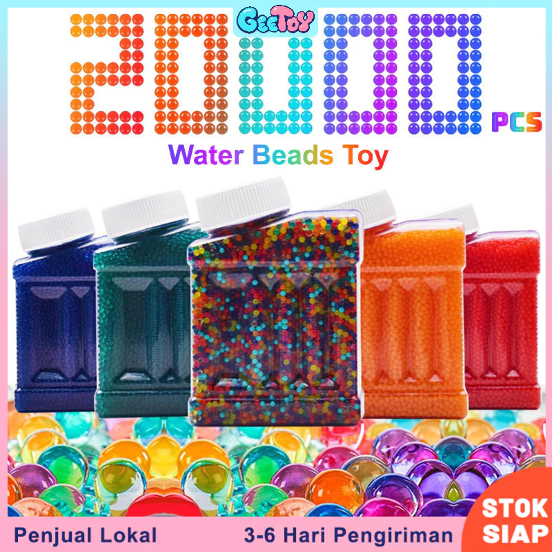 Jual Geetoy 20,000 Buah Mainan Manik-manik Gel 7.5mm Manik-manik ...