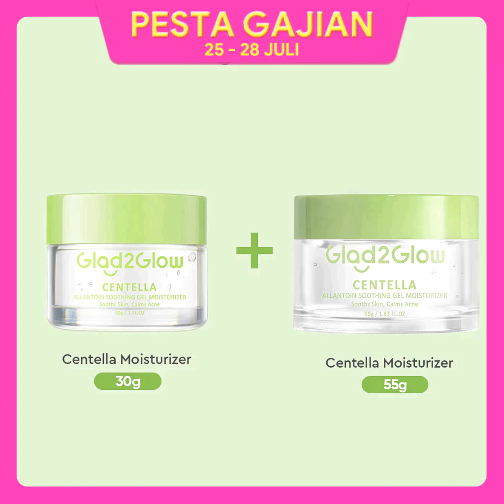 Jual 【100% ORI】[Ready Stock] Glad2Glow Centella Allantoin Soothing Gel ...