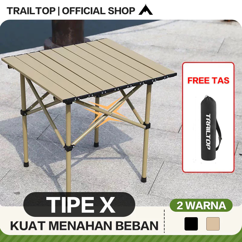 Jual TrailTop Meja Lipat Outdoor Rangka Besi Karbon Stabil Dan Tahan ...