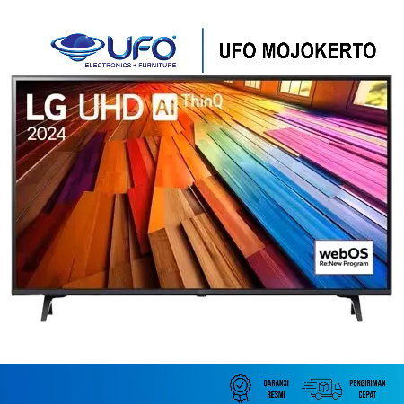 Jual LG 43 Inch Led Smart WebOs AI UT80 TV 4K UHD Magic Remote 43UT8050 ...