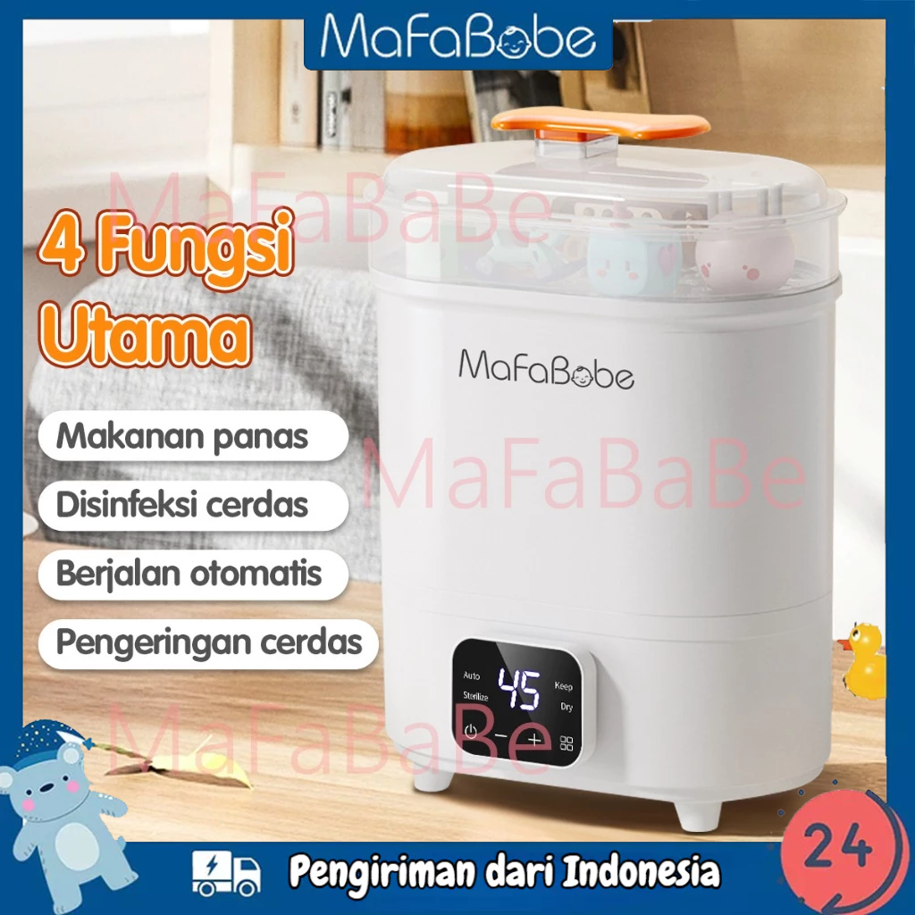 Jual MaFaBaBe 4 in 1 Sterilizer ＆ Dryer Botol Bayi Pengeringan botol ...