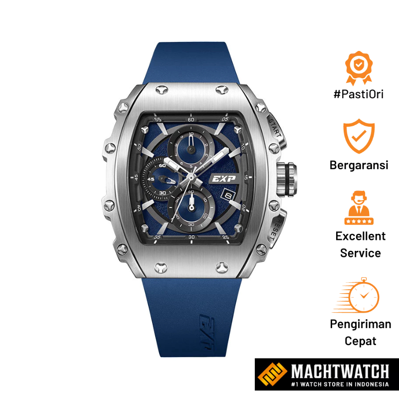 Jual Jam Tangan Pria Expedition Chronograph E 6846 MC RSSBU Men Blue ...